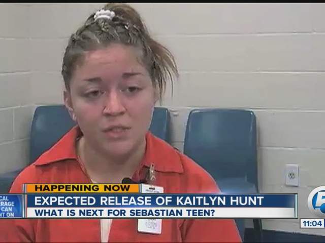 Kaitlyn Hunt released from jail