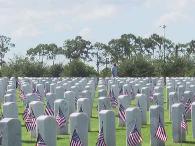18,000 flags honor veterans at South Florida National Cemetery - wptv.com