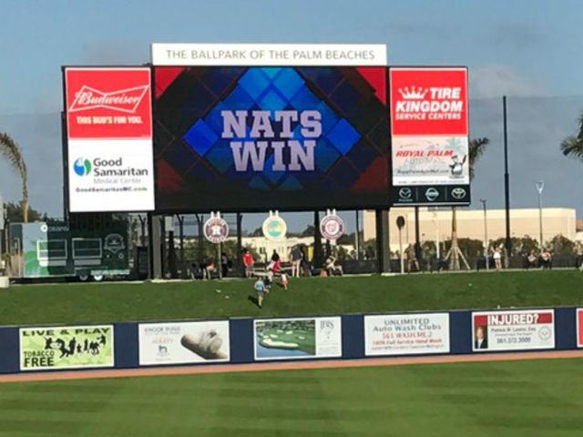 Nationals defeat Astros on opening day at Ballpark of the Palm Beaches ...