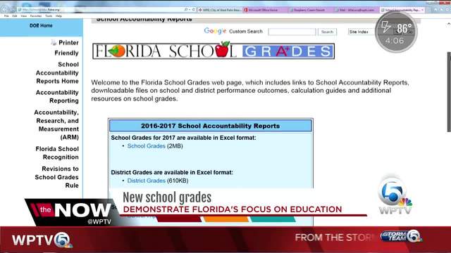 Florida school grades released