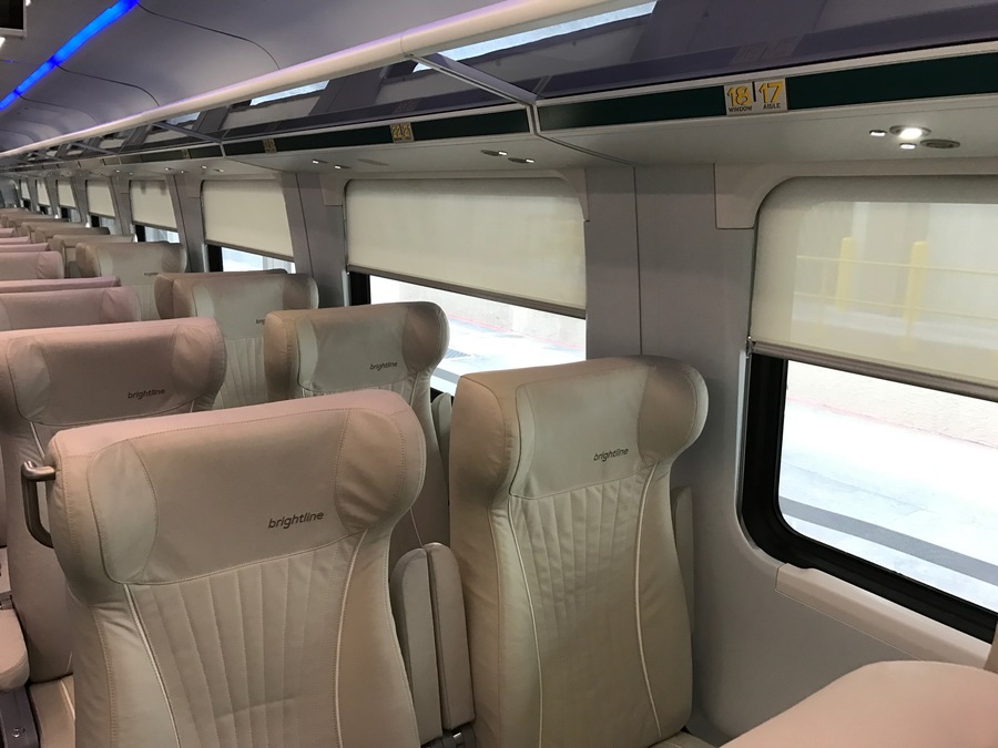 Photos: Inside look of the new Brightline Trains - wptv.com