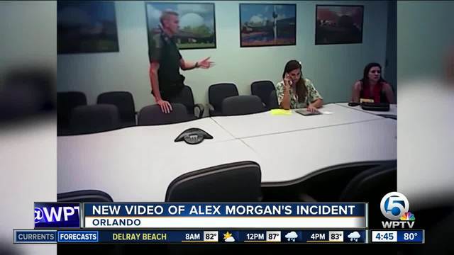 Video shows Alex Morgan incident at Epcot
