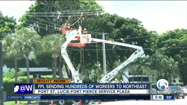 FPL heading to Northeast to help restore power