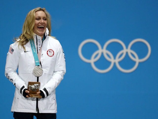 Jamie Anderson wins silver in first-ever Olympic women's snowboard big ...