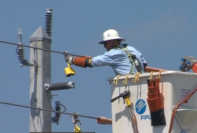 FPL strengthens power poles in Delray Beach