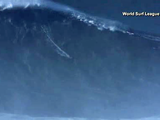 80-foot wave in Portugal gives Brazilian surfer world record - wptv.com