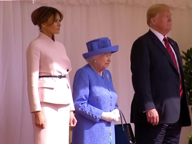 President Trump meets with Queen Elizabeth II - wptv.com
