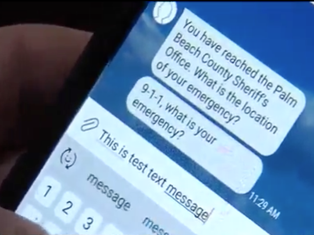 Texting 911 in Palm Beach County, one month update - wptv.com