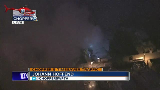 Firefighters battle boat fires in Jupiter