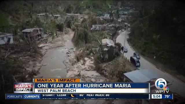 1-year anniversary of Maria hitting Puerto Rico