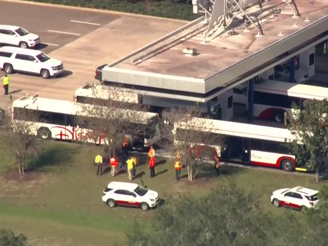 15 people have minor injuries after Disney World bus crash - wptv.com